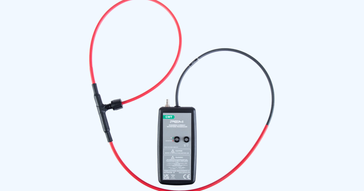 CWT Rogowski coil current probe - 0.1Hz to 16MHz | PEM UK | PEM UK